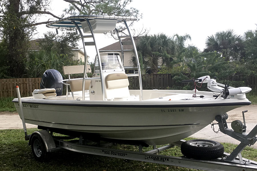 2018 Key West BR 186 with SG300 T-Top Review | Stryker T-Tops